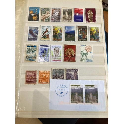 STAMPS ANDORRA Early period to Euro collection with values to 15f and ...