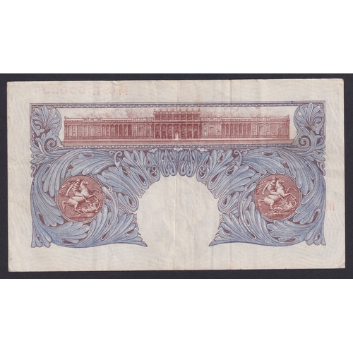 1940 £1 Blue bank note on collectable used condition M69E 630236