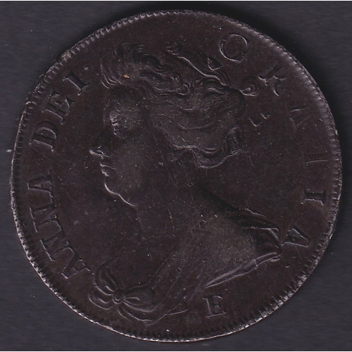 1707 Queen Anne Edinburgh Half Crown, superb condition (Payment by bank ...