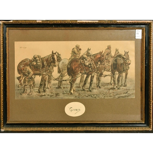 Early 20th Century hand coloured lithograph, After Charles Johnson ...