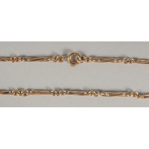 A 9CT GOLD CHAIN. 11.6gms.