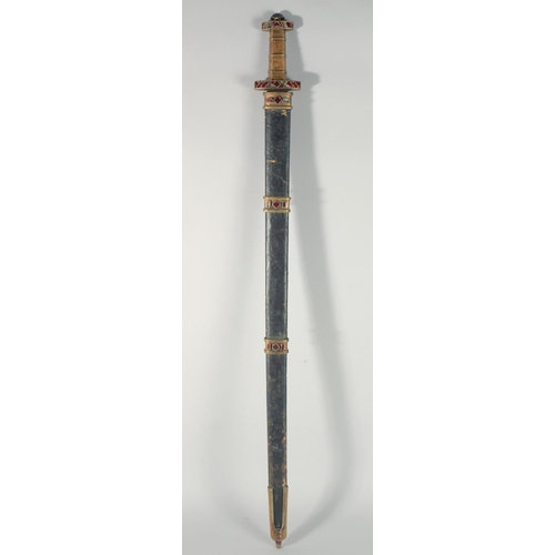 A RARE 18TH - 19TH CENTURY GERMAN SWORD by AUG SCHNEIDER, BERLIN. The ...