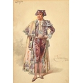 William John Charles Pitcher (1858-1925) British, a costume study for a ...