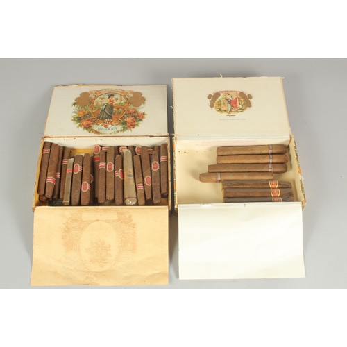TWO BOXES OF CIGARS.