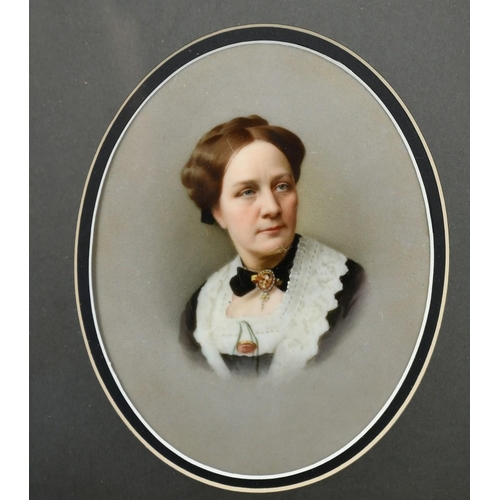 Mid-19th Century English School, portraits of Mr and Mrs Fleming of ...