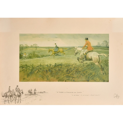 Snaffles, 'If There Is Paradise on Earth, It is This', colour print ...