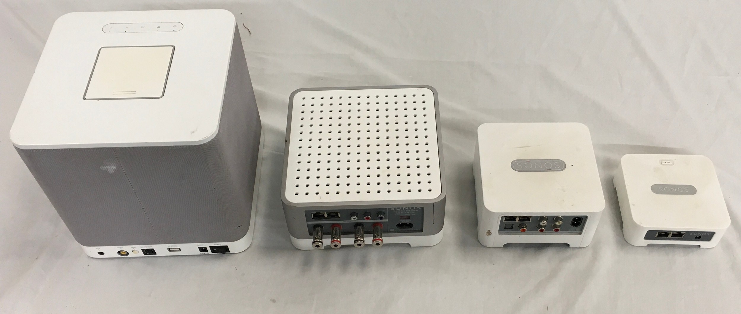 SONOS ITEMS x 4. This is a multi room audio system with zone player ...