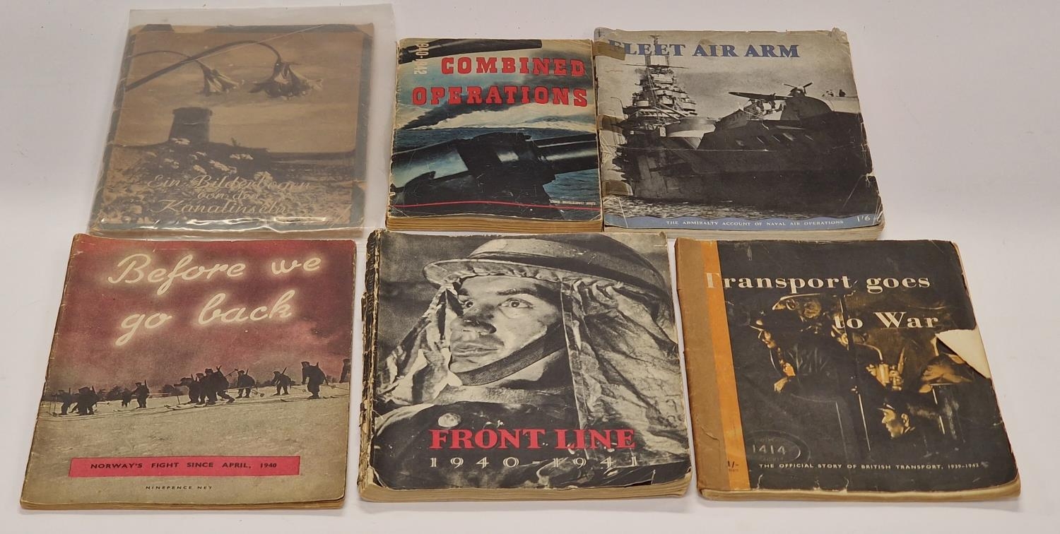 A collection of 6 WW2 magazines to include a rare Nazi German holiday ...