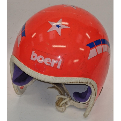 A vintage 1970s Boeri helmet.