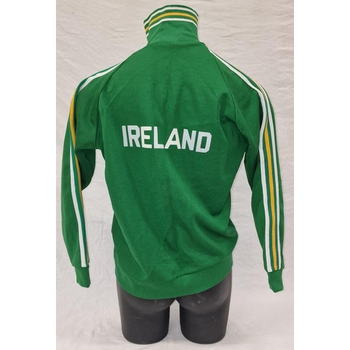 Republic of Ireland football 1980's team Tracksuit, jacket size 42. Of ...