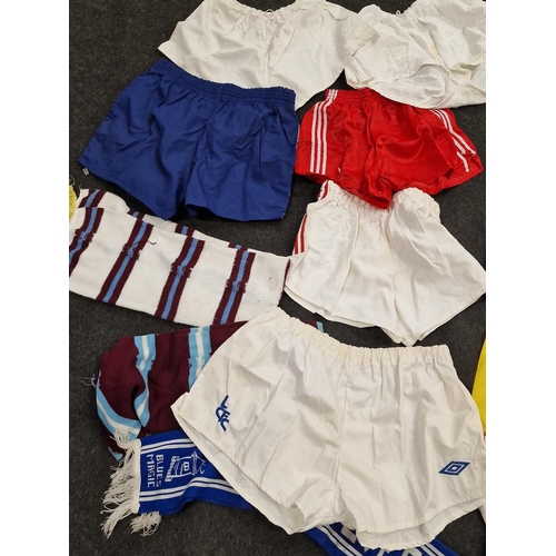 Very large collection of 1970's- '80's football shorts, various clubs ...