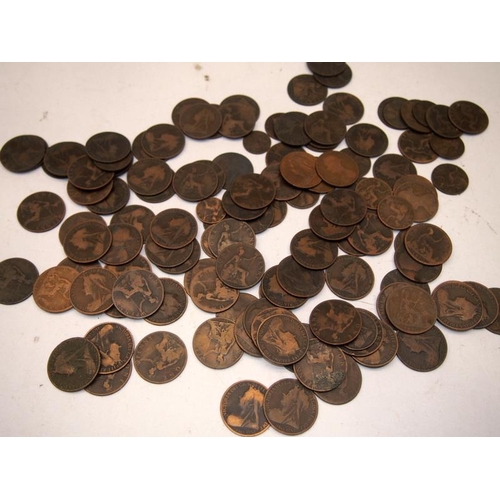 Approx 1kg of Victorian copper coins