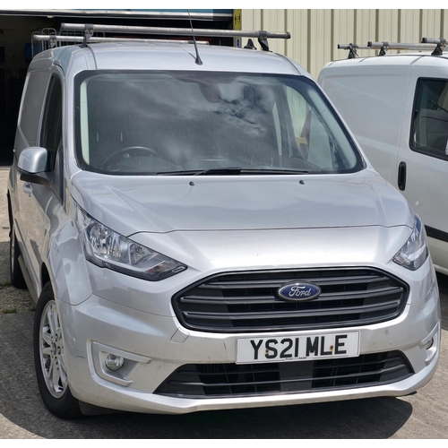 Vehicle: Silver Ford Transit Connect 240 LTD TDCI van. First registered ...
