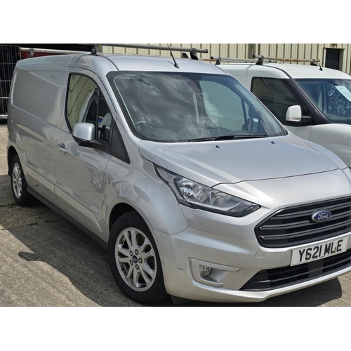 Vehicle: Silver Ford Transit Connect 240 LTD TDCI van. First registered ...
