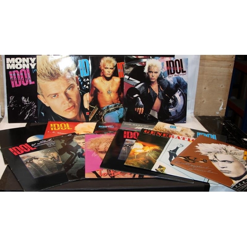 Billy Idol / Generation X: A collection of 12" singles and LP's ...