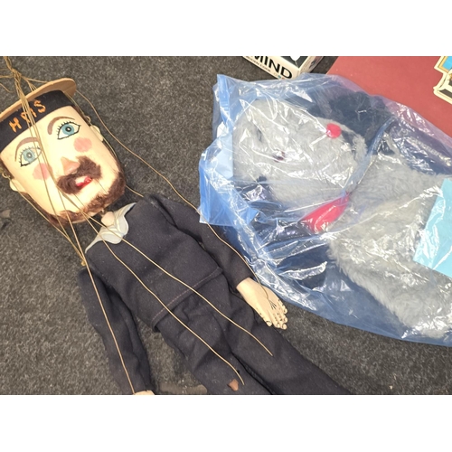 A vintage Chad Valley Sweep puppet, vintage mid 20th century sailor ...