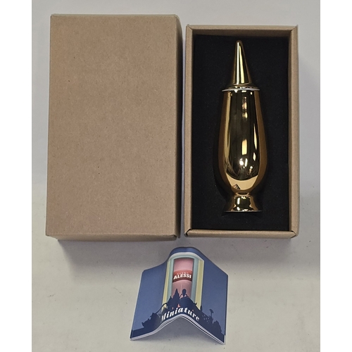 Alessi miniature make up vase design piece sculpture 14cm tall.