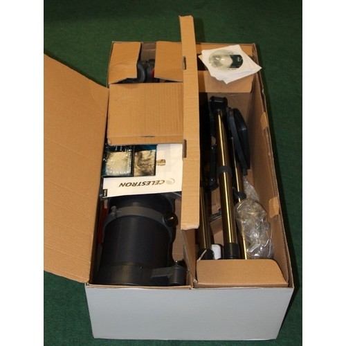 Celestron Astro Master 130EQ Telescope. Complete set up with motor ...
