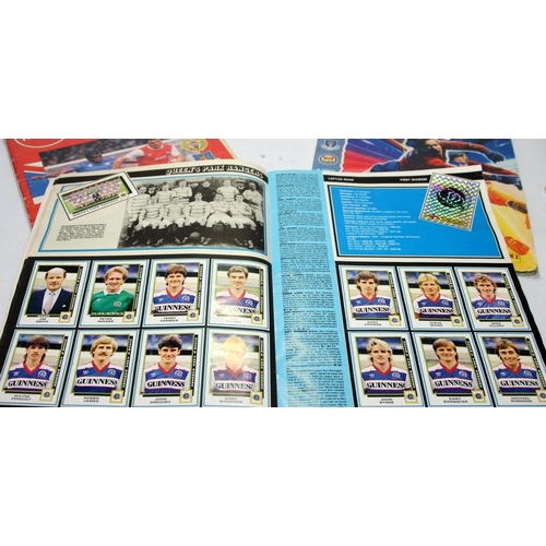 Vintage Panini football sticker albums: 1986 (x2), 1987, 1988 and 1989 ...