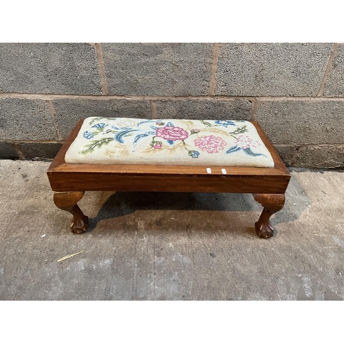 BALL & CLAW FOOT STOOL