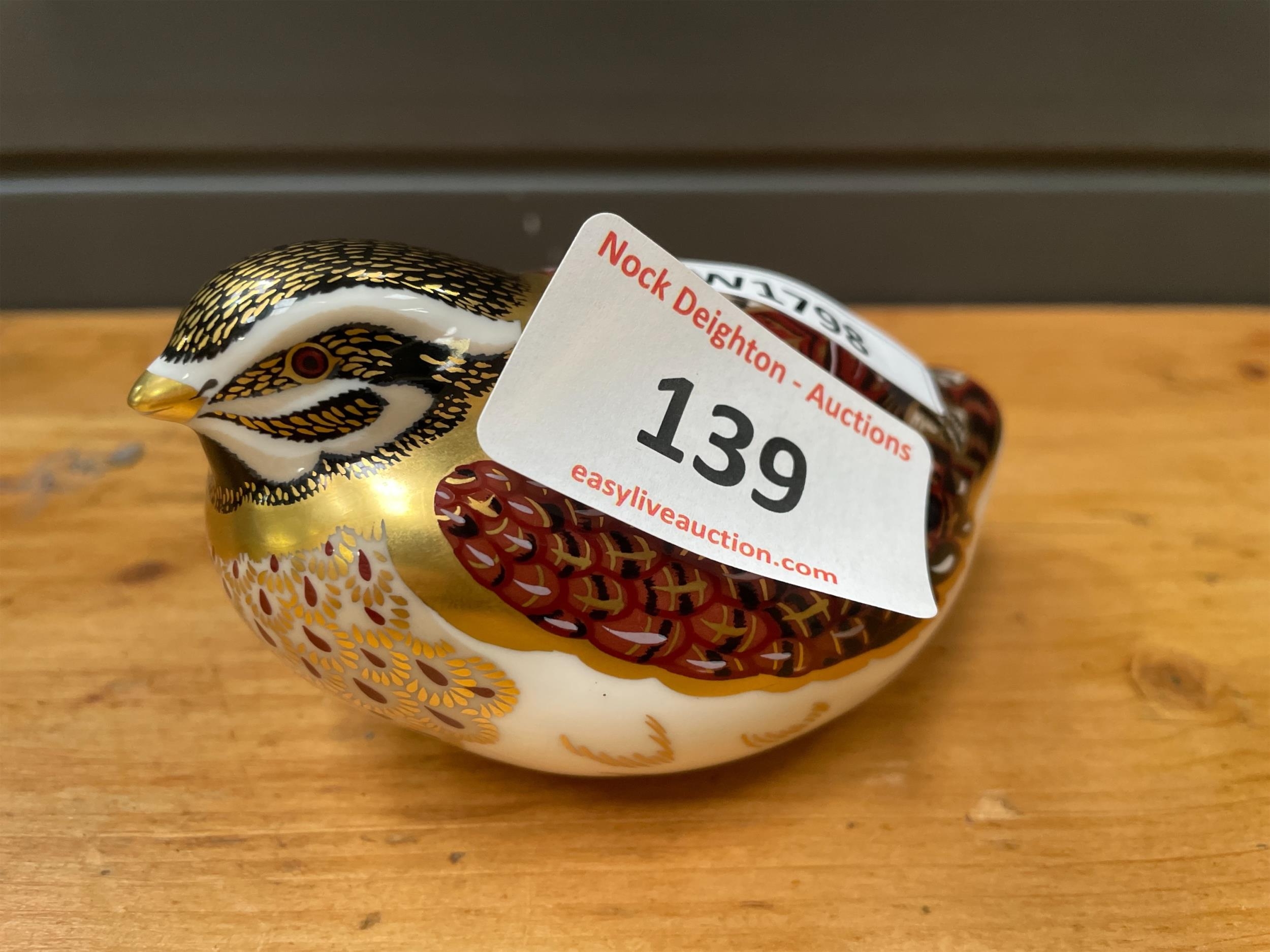 ROYAL CROWN DERBY BIRD