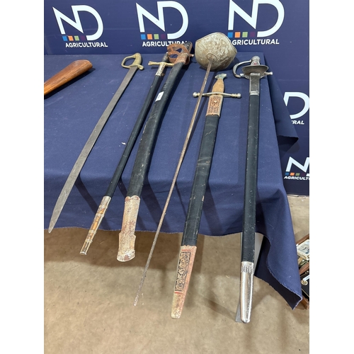 COLLECTION OF SWORDS