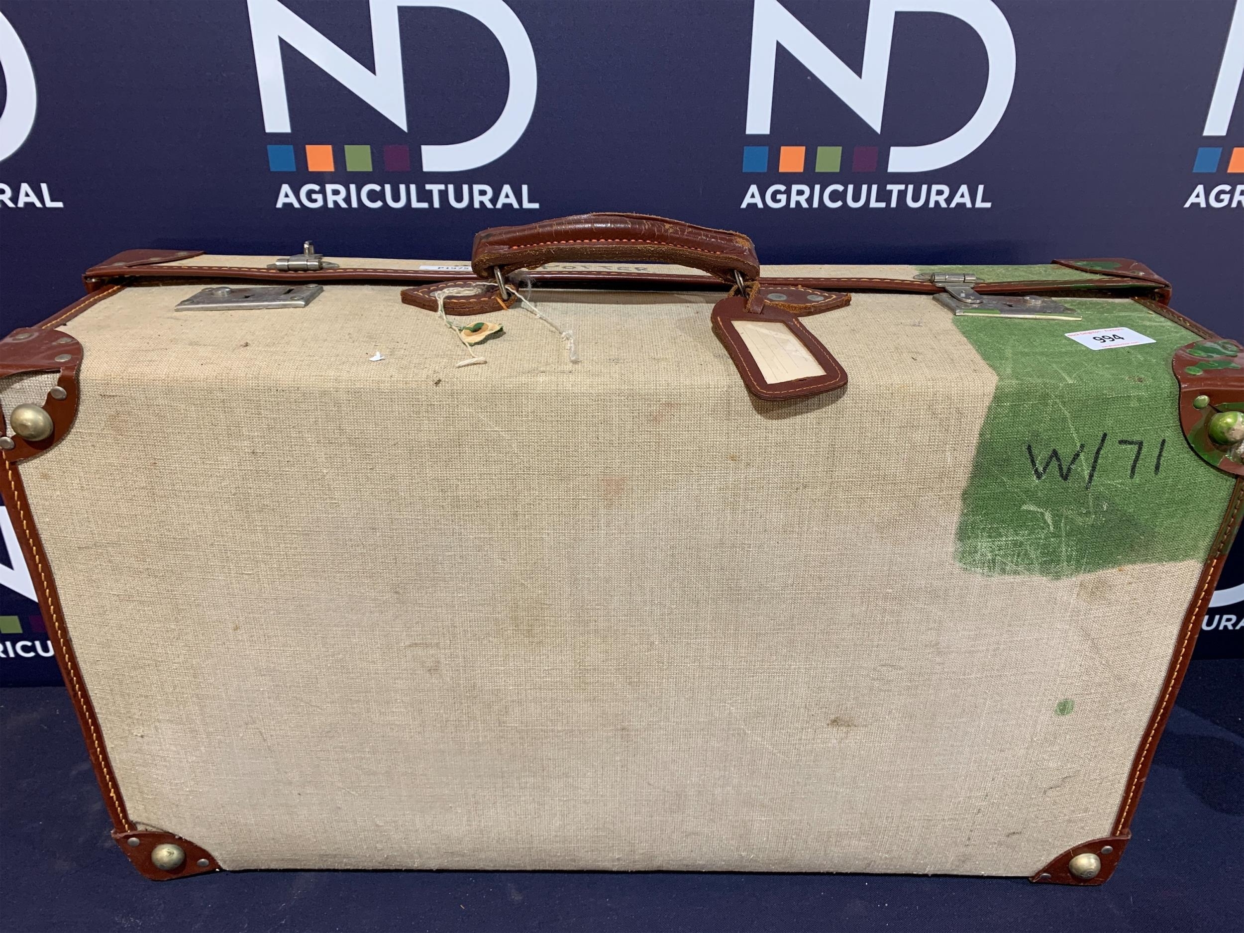 ARMY SUITCASE AND CLOTHES