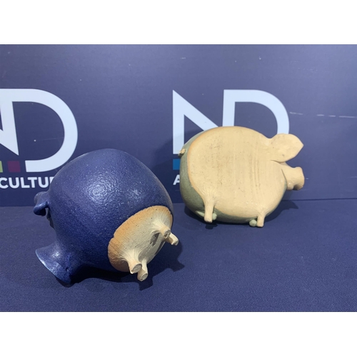 STUDIO POTTERY PIGS