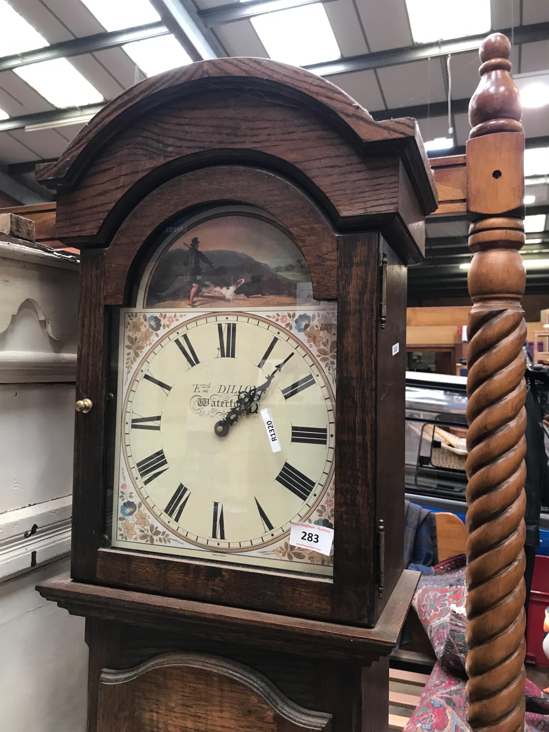 LARGE GRANDFATHER CLOCK