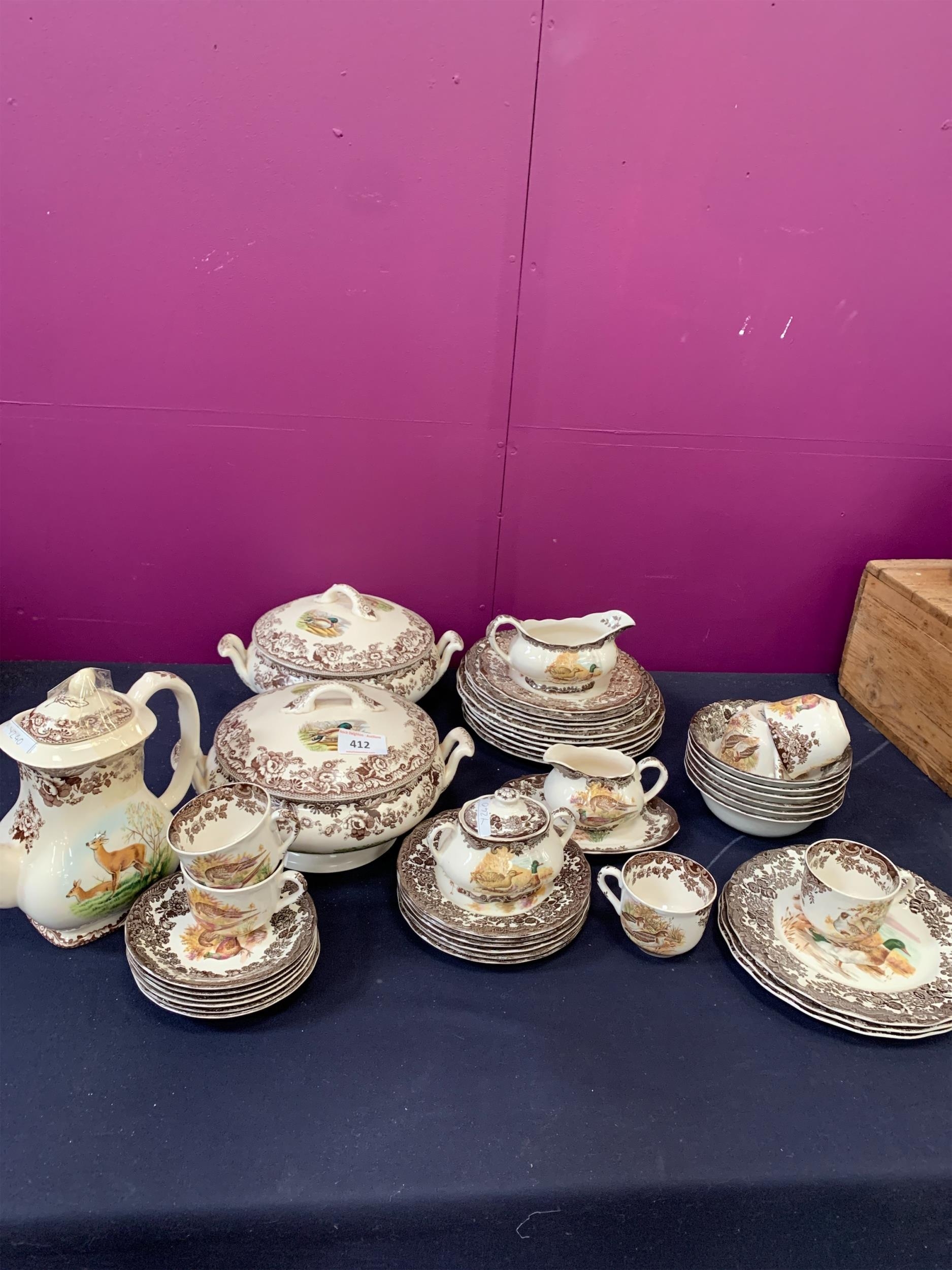 ROYAL WORCESTER PALISSY GAME SERIES