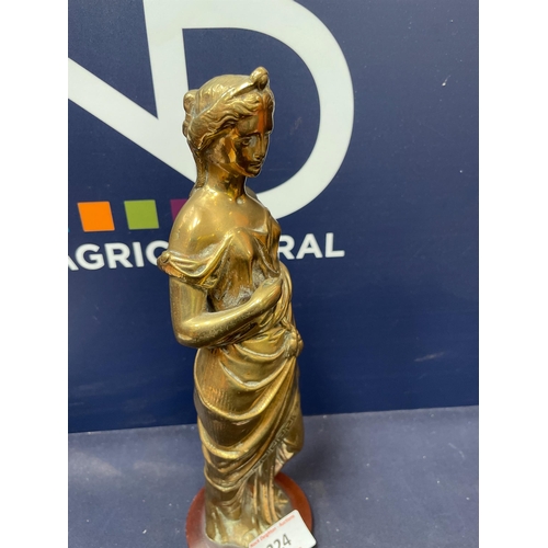 VICTORIAN BRASS FIGURE