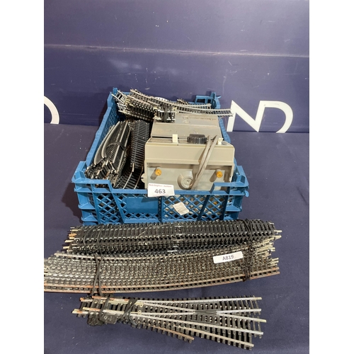 TRAIN TRACK AND TRANSFORMER