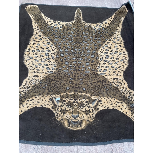 LEOPARD PATTERN RUG