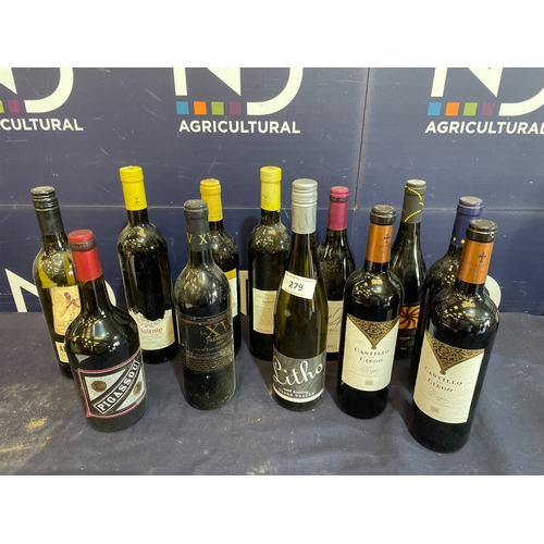12 BOTTLES WINE