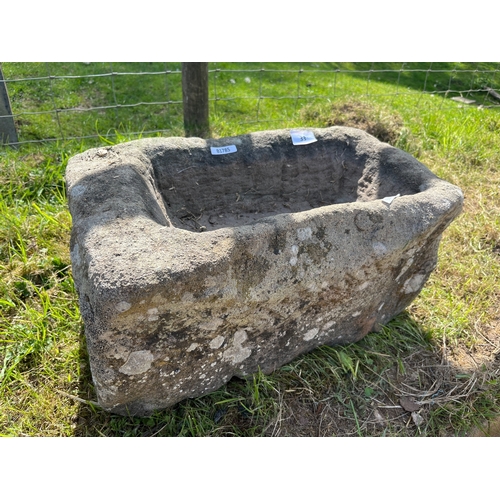 SMALL SANDSTONE TROUGH