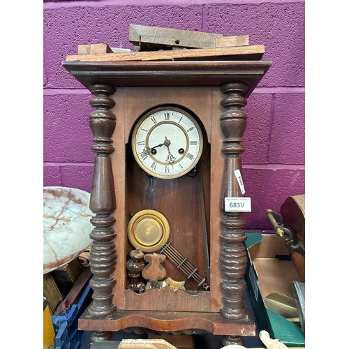 2 WALL CLOCK CASES