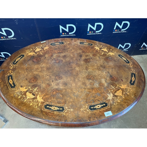 VICTORIAN INLAID LOOE TABLE