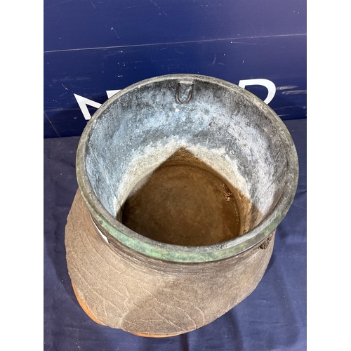 LARGE ELEPHANT FOOT BIN IN THE STYLE OF ROWLAND WARD