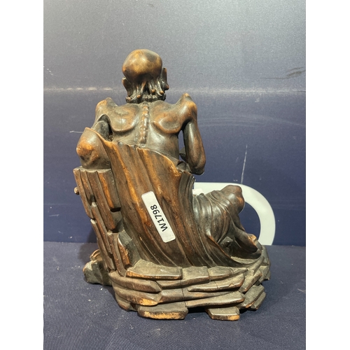 ORIENTAL HARDWOOD ROOT CARVING