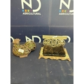 CAST CHICKEN AND BOOT SCRAPER
