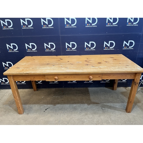LARGE PINE TABLE
