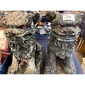 PAIR OF FOO DOGS