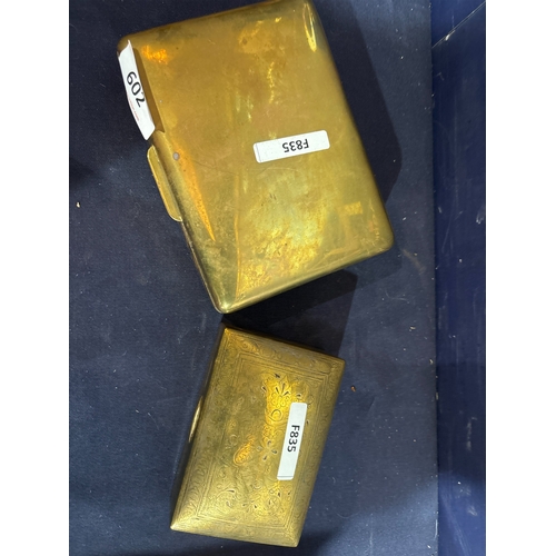 BRASS BOXES