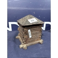 NAIVE DWELLING LEAD LINED TEA CADDY