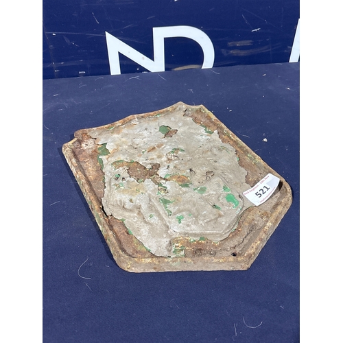 CAST PLAQUE