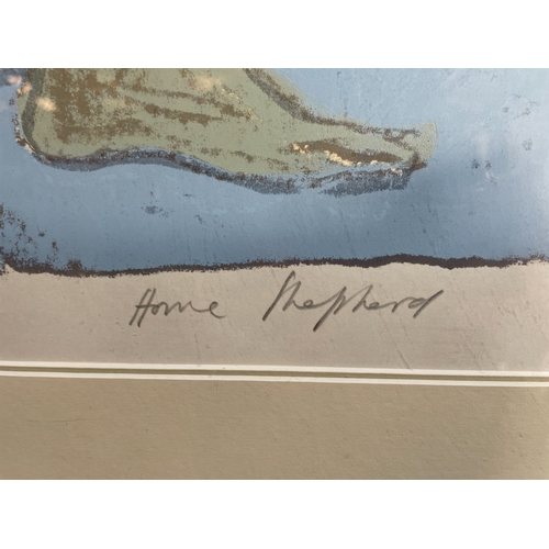 HORNE SHEPHERD SIGNED PRINT