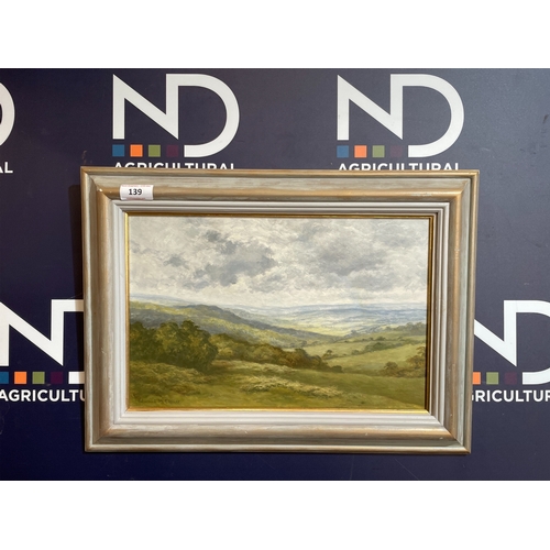 EDWARD M. ELLIOTT SIGNED OIL ON CANVAS