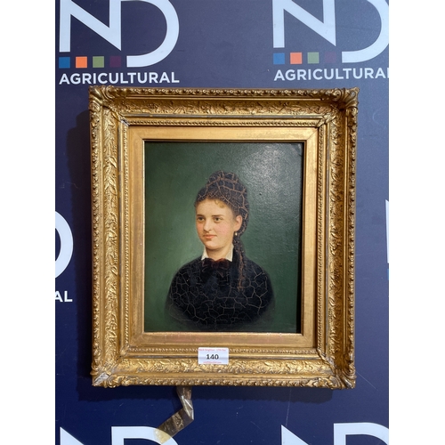 VICTORIAN PORTRAIT OIL