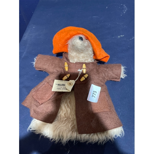 PADDINGTON BEAR PUPPET
