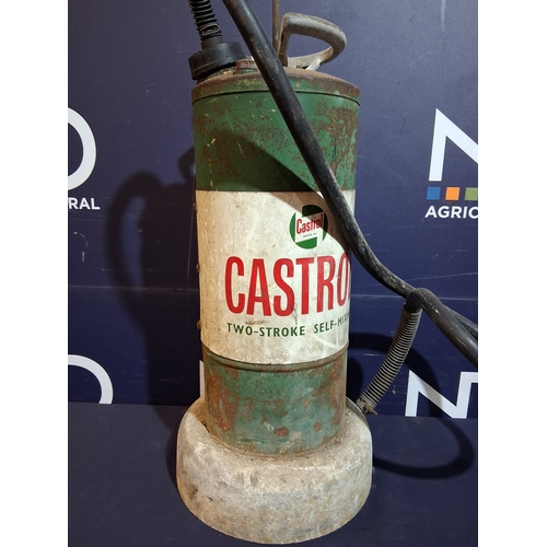 LARGE CASTROL OIL DISPENSER